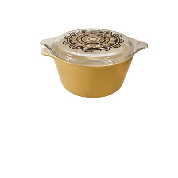 Pyrex Vintage | Dining | Vintage 969 Pyrex Promo Sol Flower 1 Qt ...